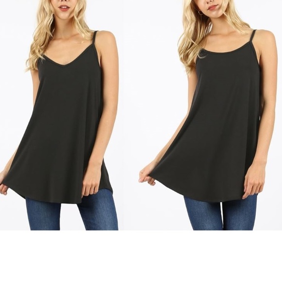 Tops | 2 In 1 Reversible Tank V Neck Or Scoop Neck | Poshmark